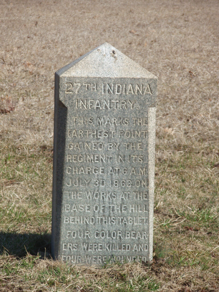 27th Indiana Infantry (Advanced Position) – This Deathless Field